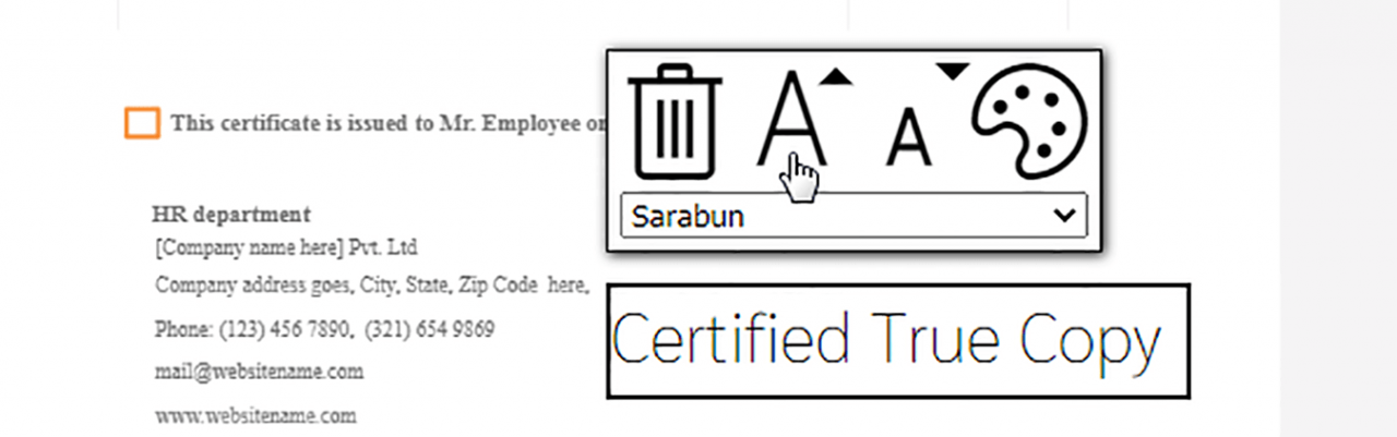 How to Sign with Electronic Signature