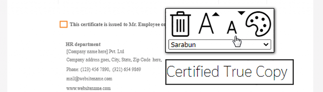 How to Sign with Electronic Signature