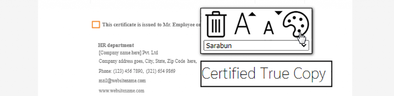 How to Sign with Electronic Signature
