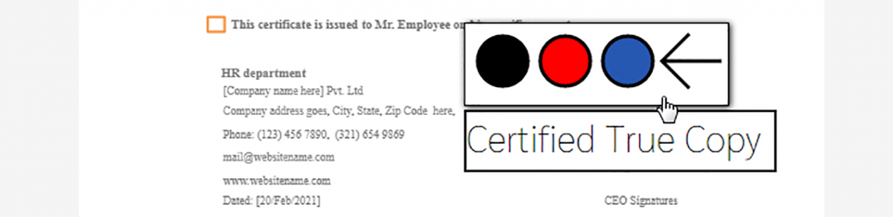 How to Sign with Electronic Signature