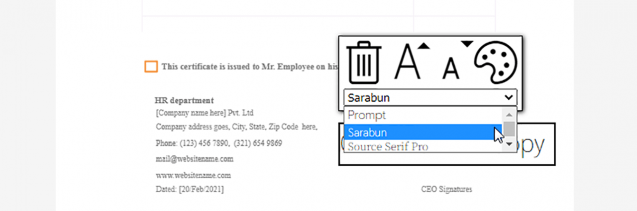 How to Sign with Electronic Signature