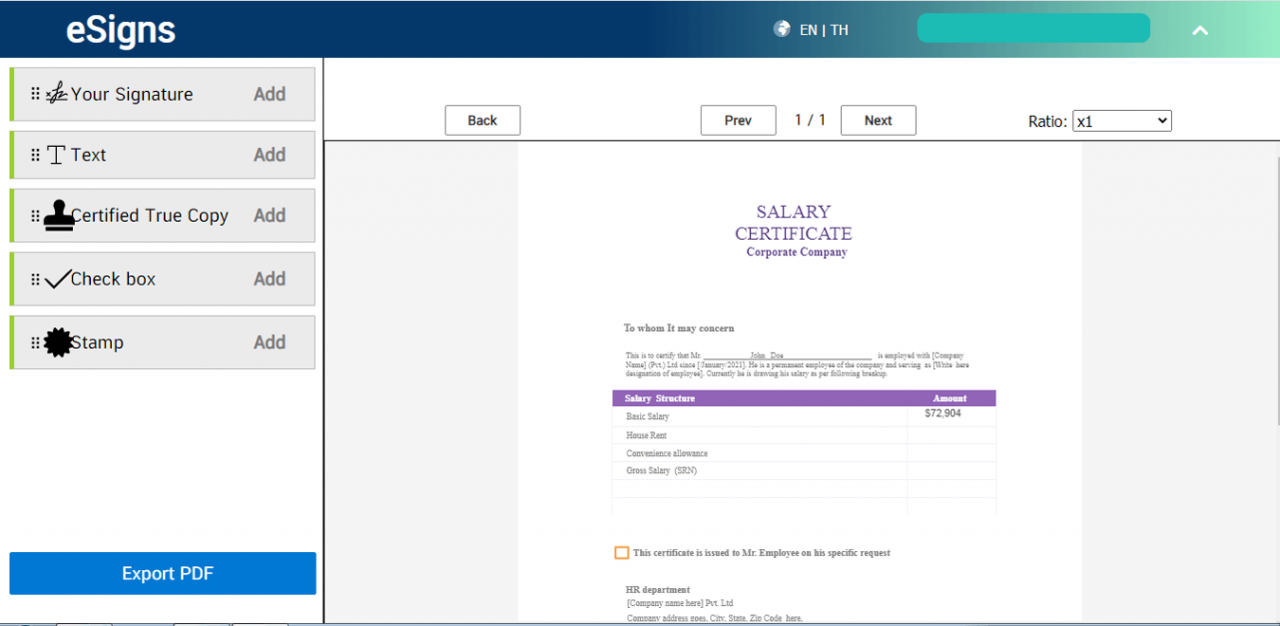 How to Sign with Electronic Signature