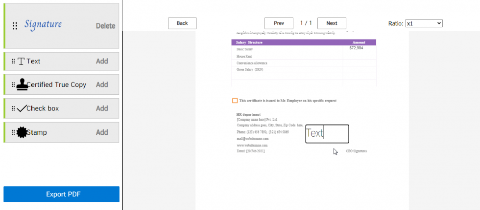How to Sign with Electronic Signature