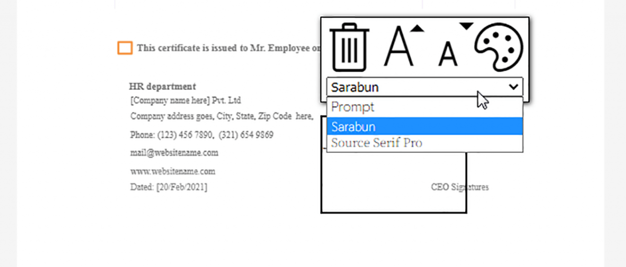 How to Sign with Electronic Signature